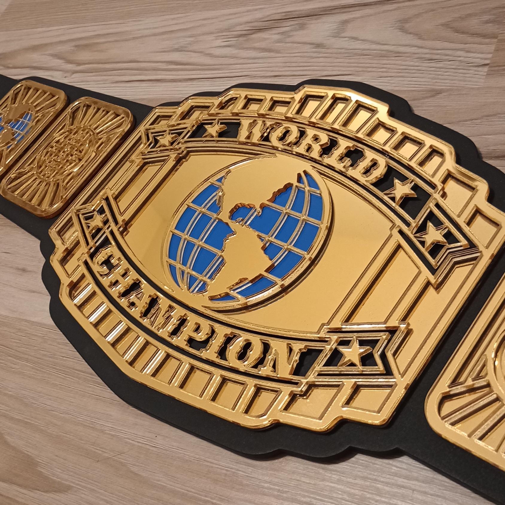 World Champion Belt | Full Size | Wall Art - Etsy