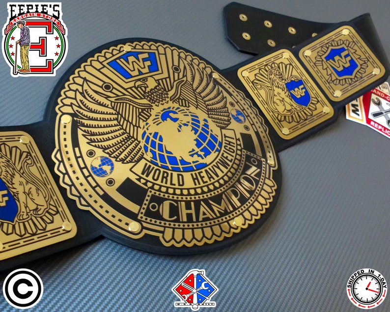 Big Eagle World Heavyweight Championship Belt | Full Size | Replica - Etsy