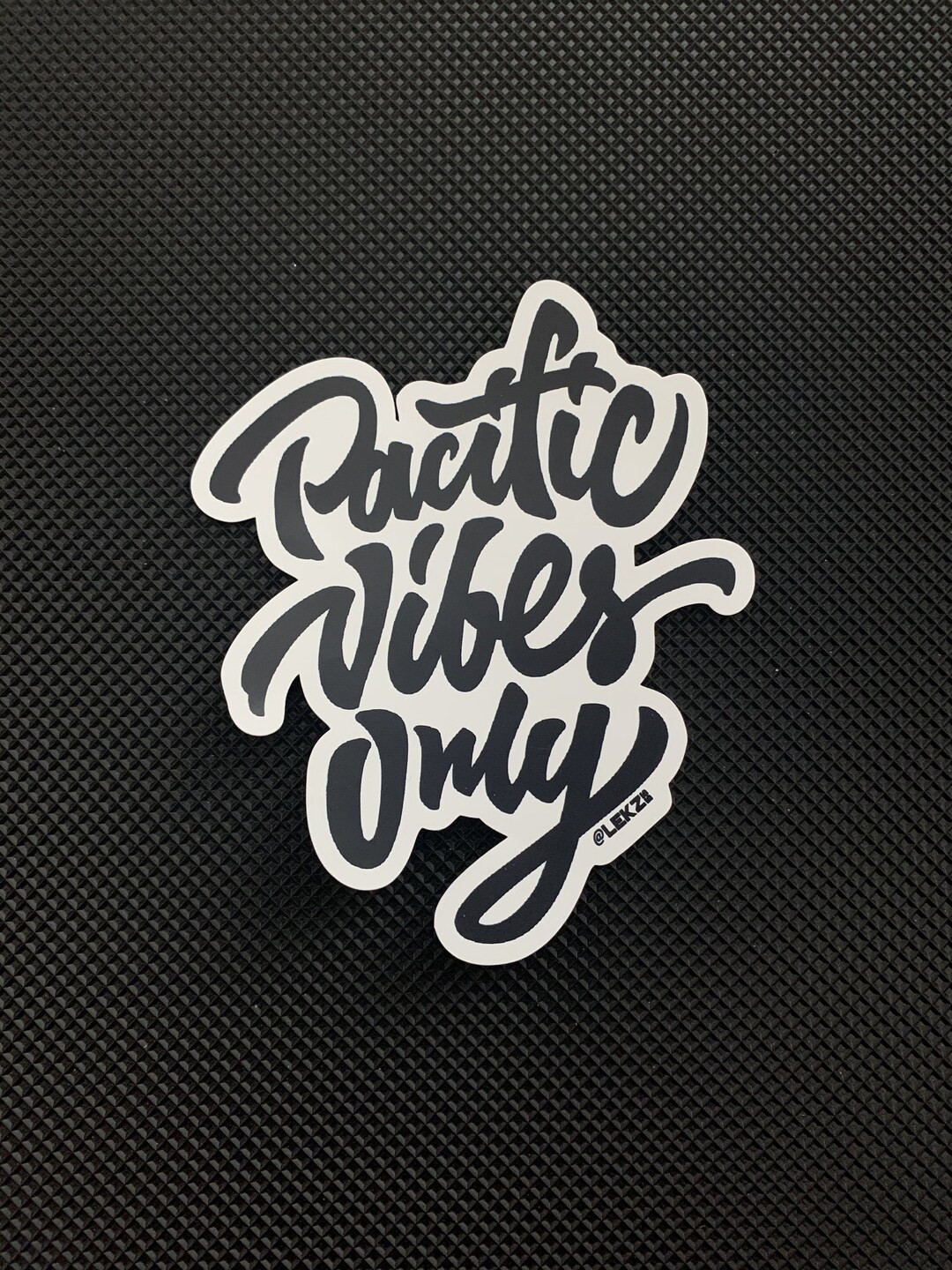 Pacific Vibes Only Polynesian Art Sticker - Etsy