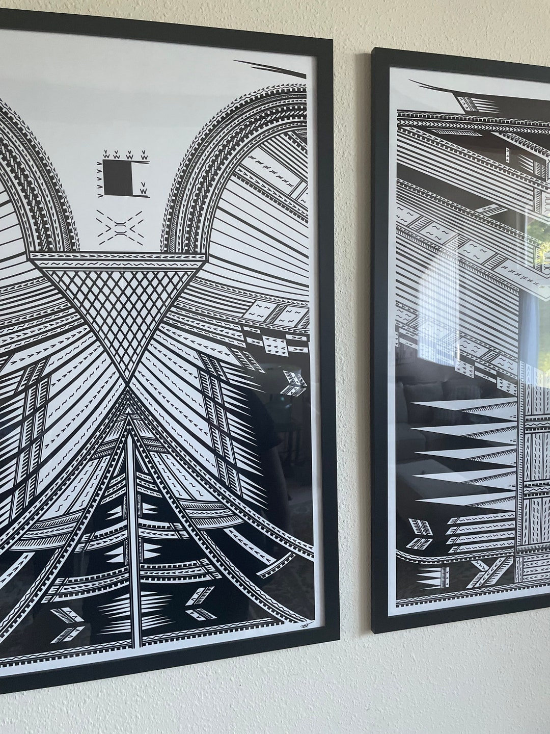 Samoan Tatau Malofie FRONT Poster - Etsy