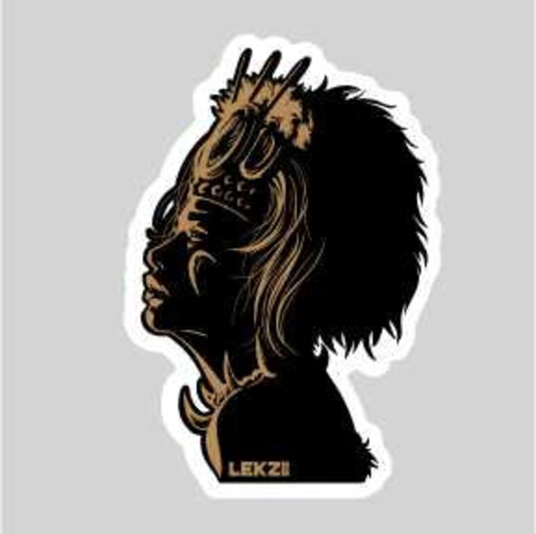 Taupou Silhouette Samoa Polynesian Art Sticker - Etsy Australia