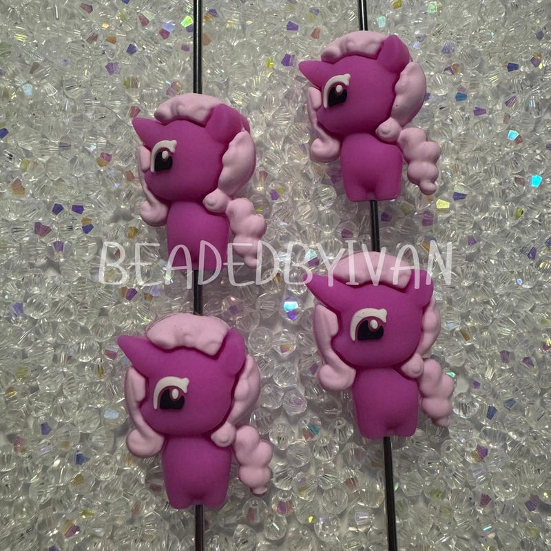 Pony Bead Keychain - Etsy