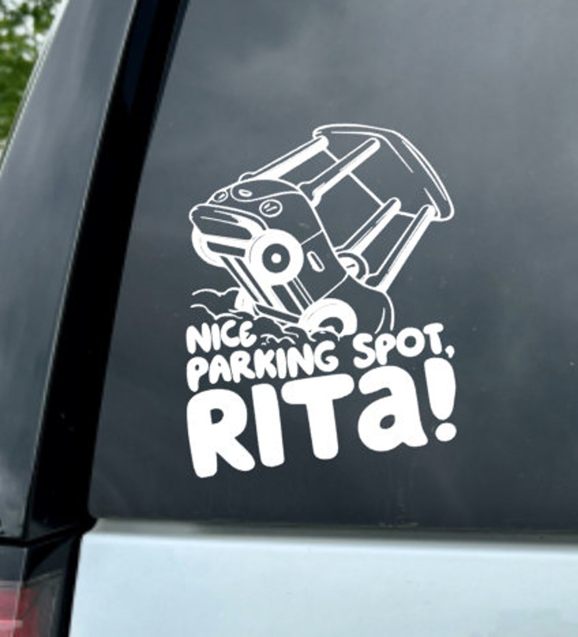 Bluey Car Decal - Etsy