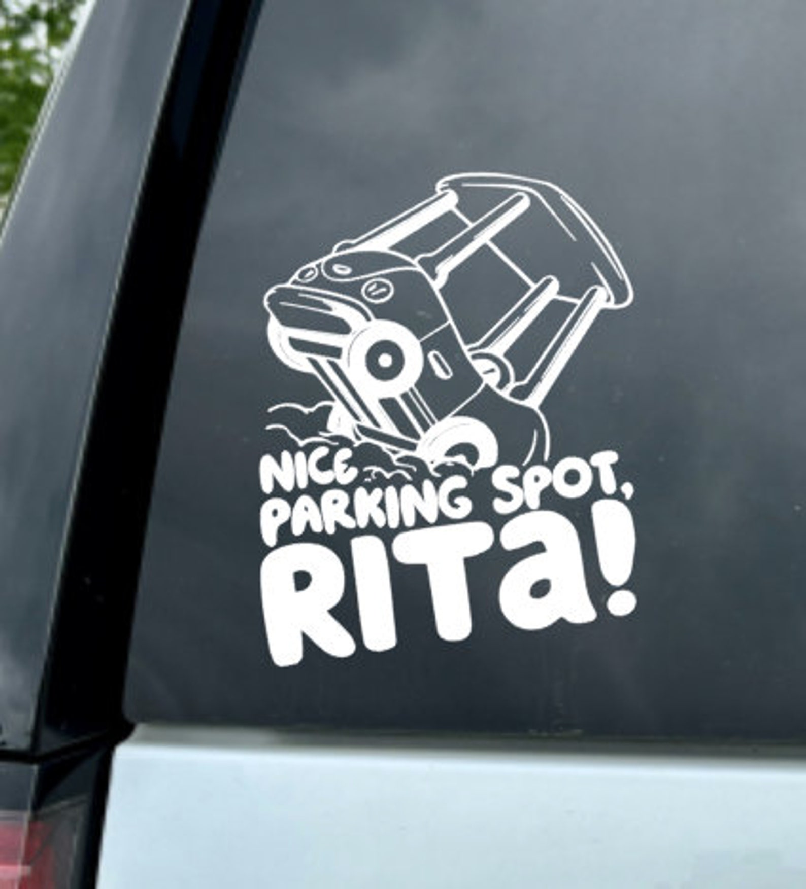 Bluey Car Decal - Etsy