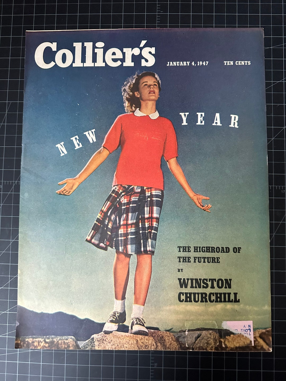 Vintage 1947 Colliers Magazine Covervintage - Etsy