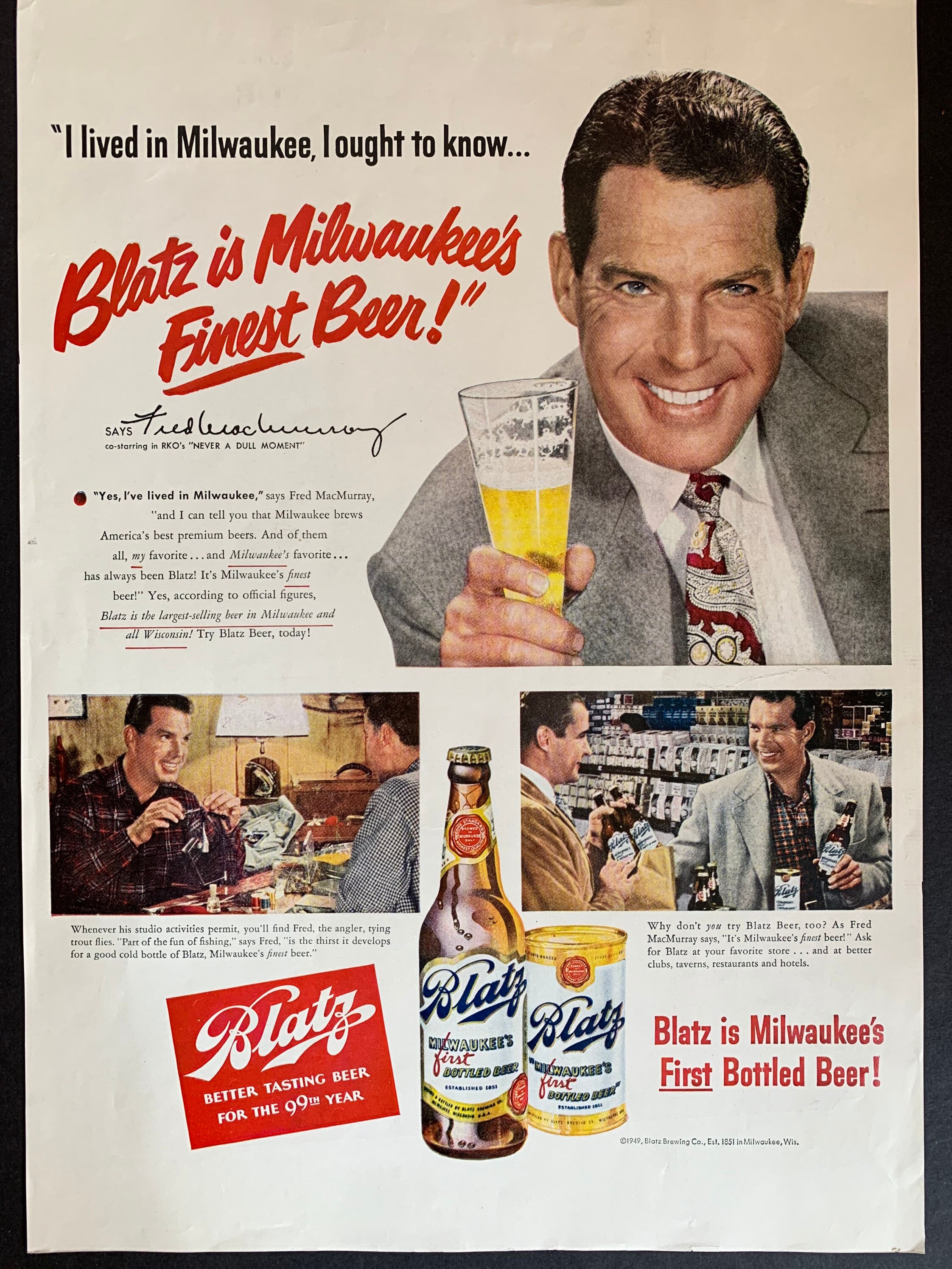 Blatz Beer Characters