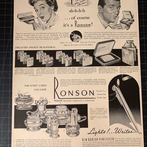 Ronson - Etsy