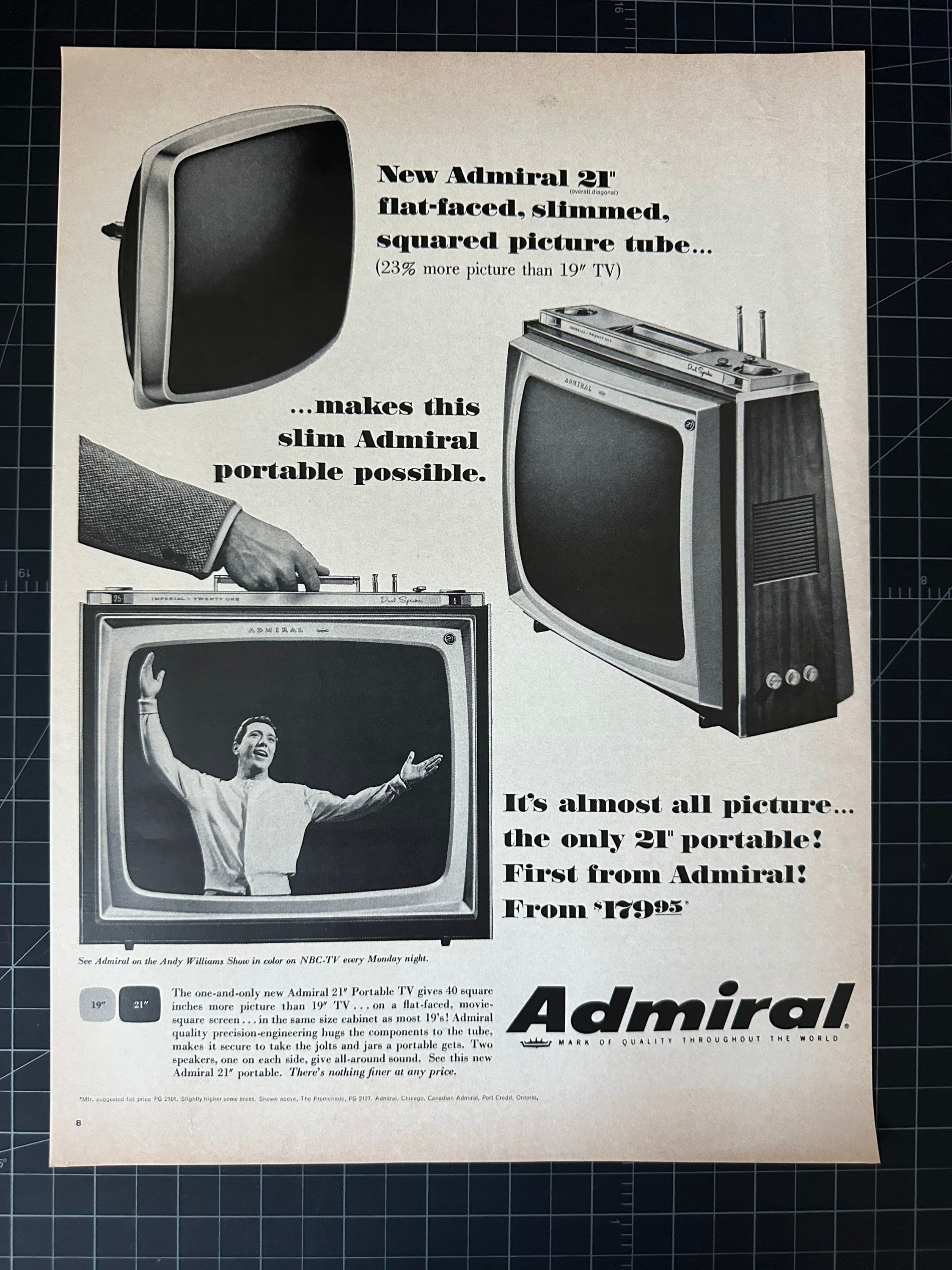 1960s Television Set