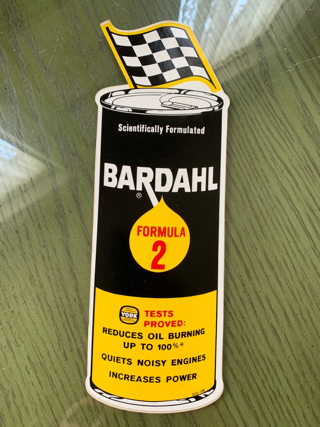 Vintage 1960s Bardahl Sticker - Etsy