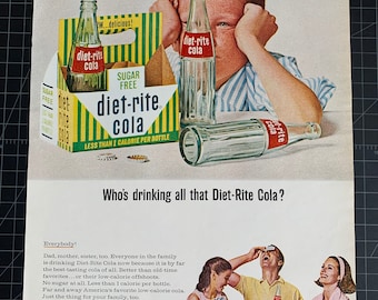 Diet Rite Cola - Etsy