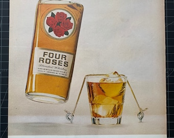 Four Roses Whiskey | Etsy