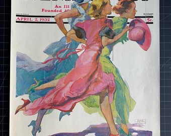 Vintage 1949 Saturday Evening Post Magazine Cover - Etsy