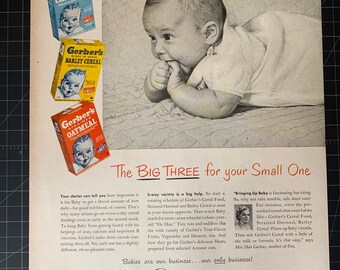 1950s Gerber Baby - Etsy