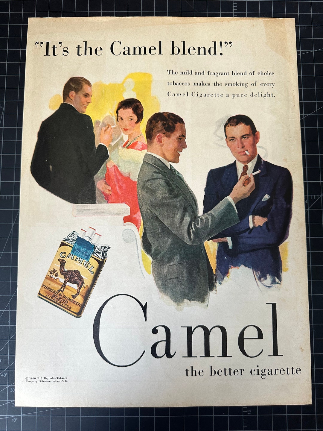 Camel Cigarettes Ads