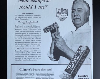 Colgate Toothpaste | Etsy