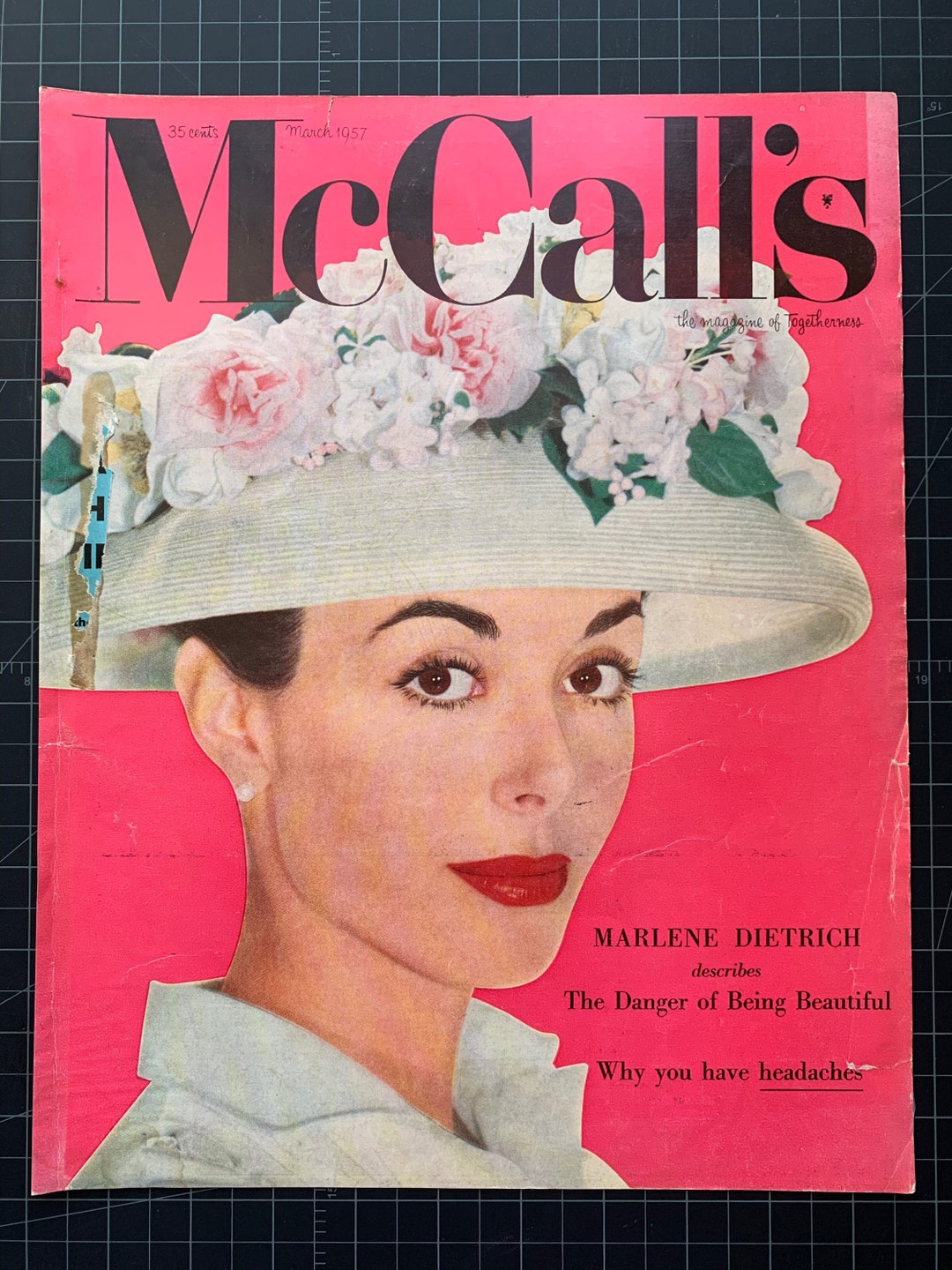 Vintage 1957 Mccalls Magazine Cover - Etsy