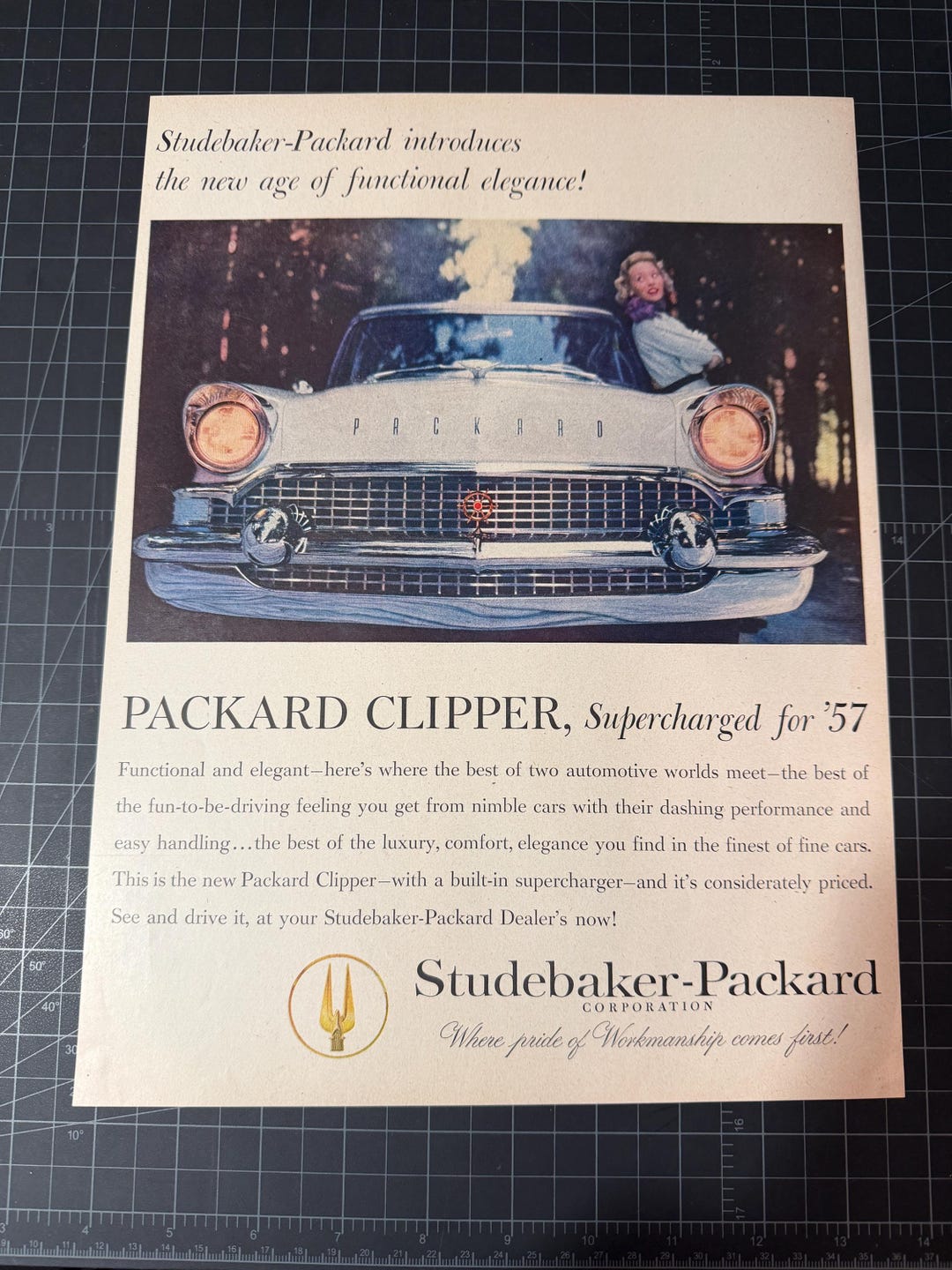 Vintage 1957 Studebaker Packard Clipper Original Advertisement - Etsy
