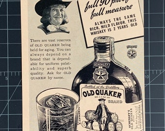 Old Quaker - Etsy