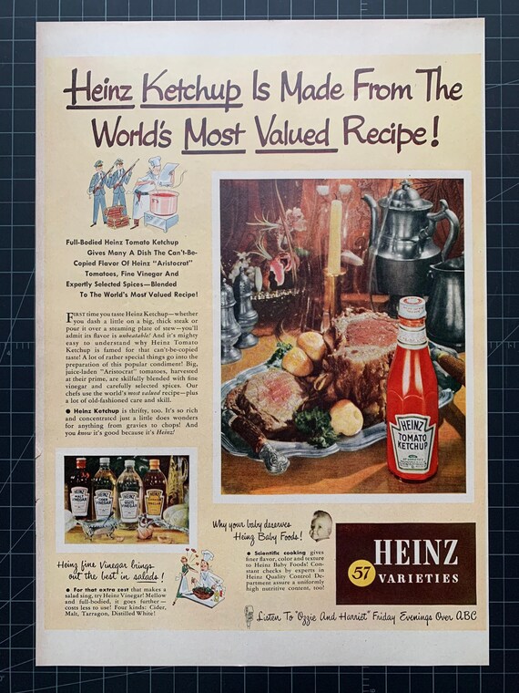 Heinz Ketchup Flavors Colors