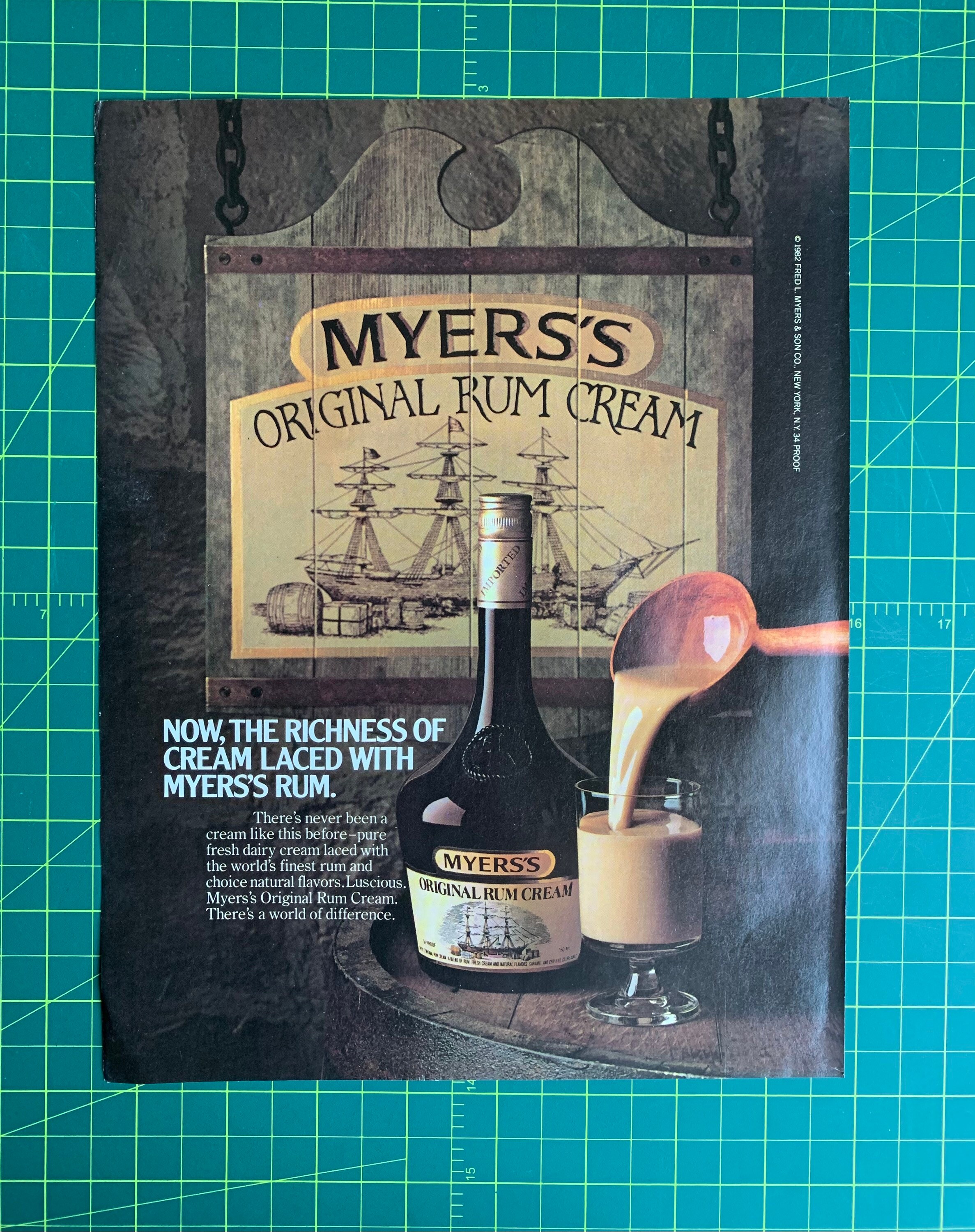 Collectibles Advertisements Art & Collectibles Vintage 1982 Myer\u2019s ...