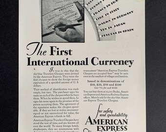 American Express Ad Art - Etsy