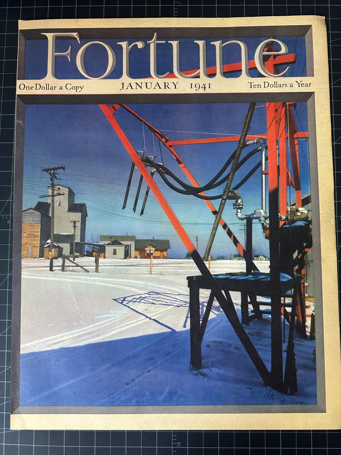 Vintage 1941 Fortune Magazine Cover COVER ONLY - Etsy