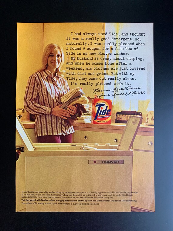 Tide Print Advertisement