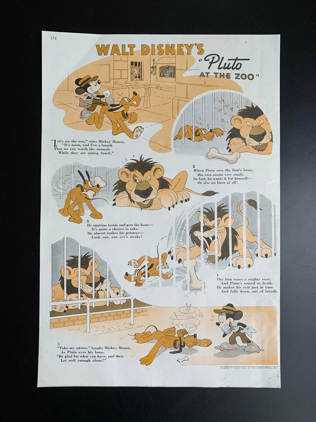 Rare Vintage 1942 Walt Disneys Pluto Comic - Etsy