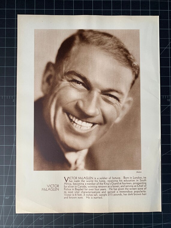 Victor Mclaglen Boxer