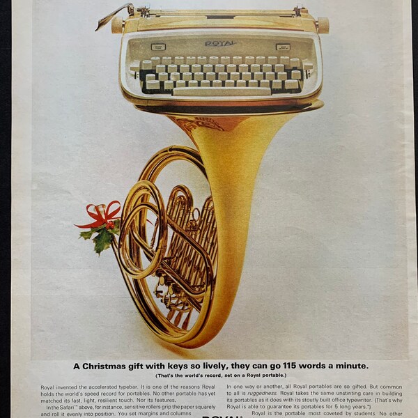 Typewriter Ad - Etsy