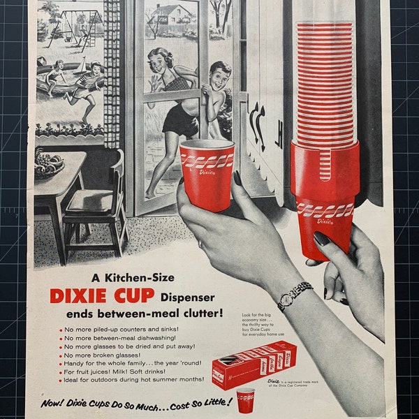 Vintage Dixie Cup - Etsy
