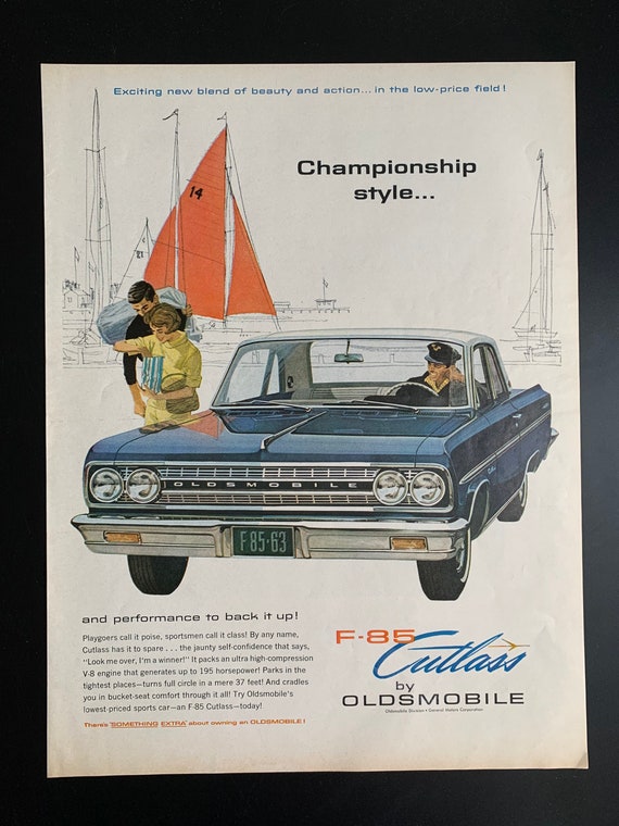 Art & Collectibles 1963 Oldsmobile F-85 F85 F 85 Original Vintage ...