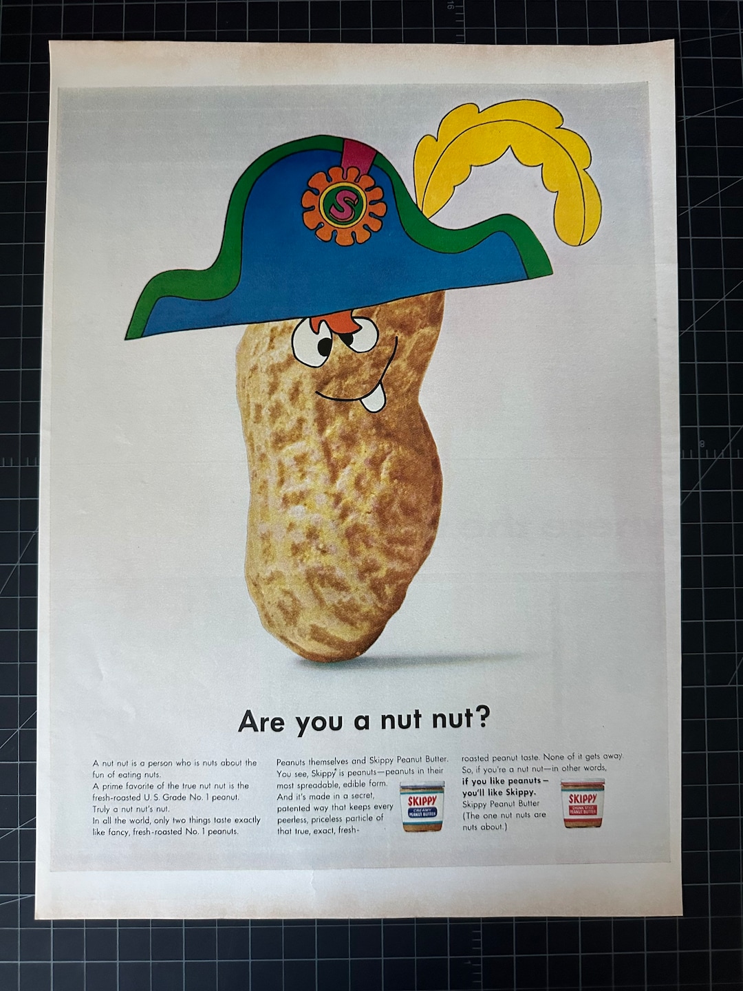 Vintage 1960s Skippy Peanut Butter Print Advertisement - Etsy