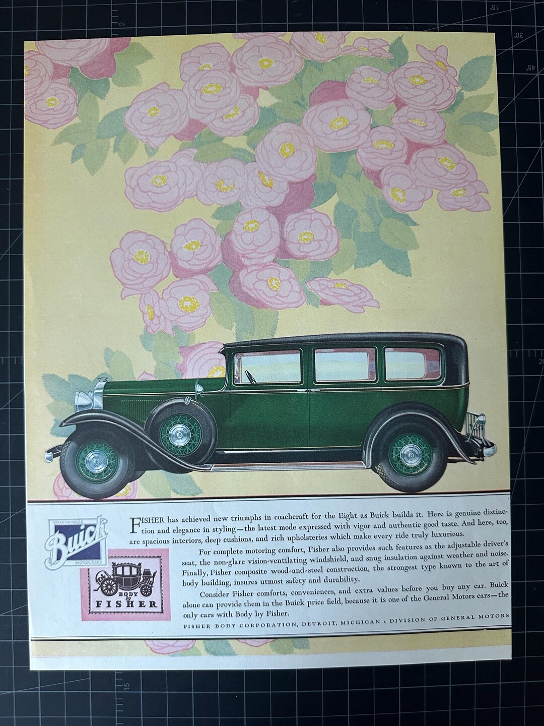Vintage 1931 Buick Print Advertisement - Etsy