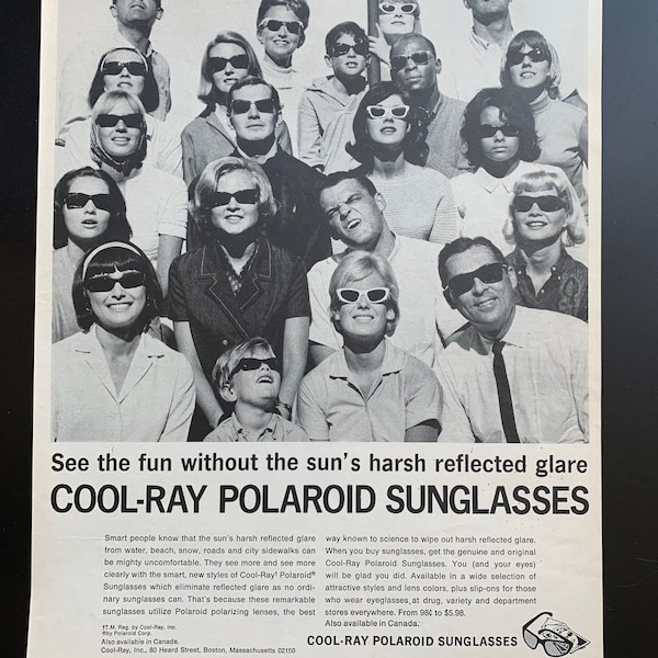 Cool Ray Sunglasses - Etsy