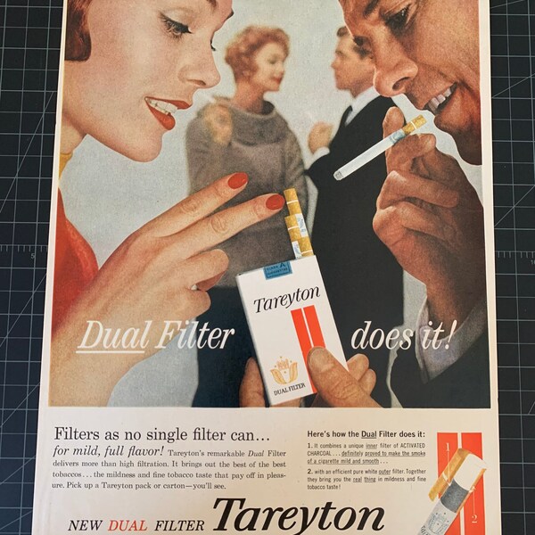 Tareyton Cigarettes - Etsy