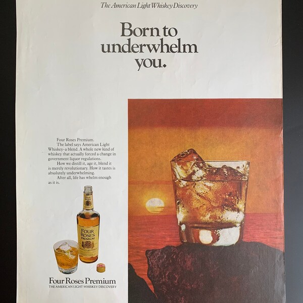 Four Roses Whiskey - Etsy