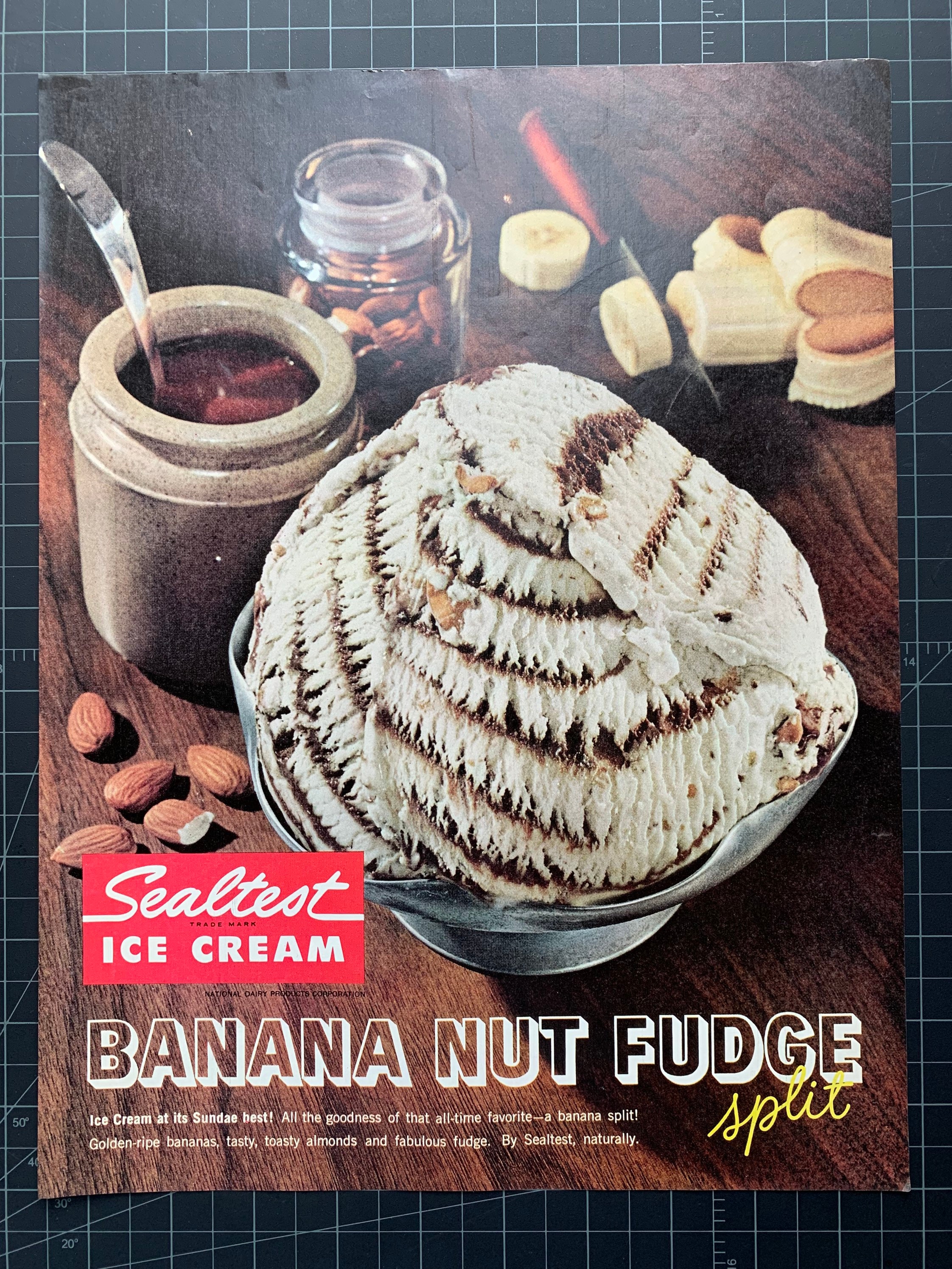 Vintage 1961 Sealtest Ice Cream Print Ad | Etsy