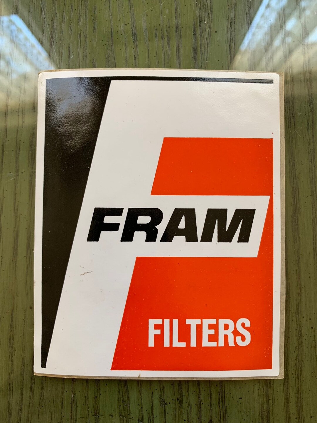 Vintage 1960s Fram Filters Stickervintage - Etsy
