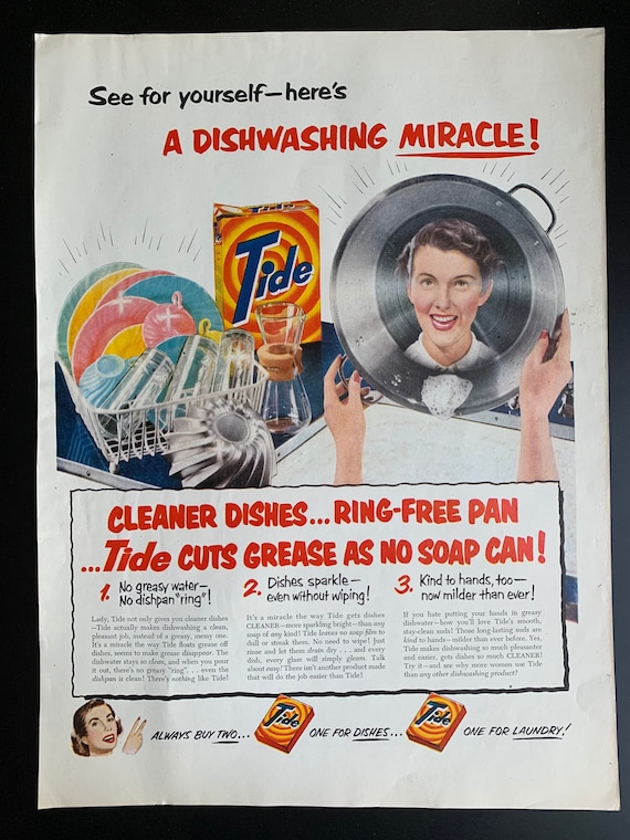 Tide Print Advertisement
