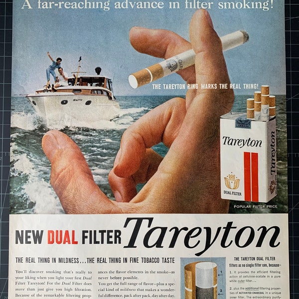 Tareyton Cigarettes - Etsy