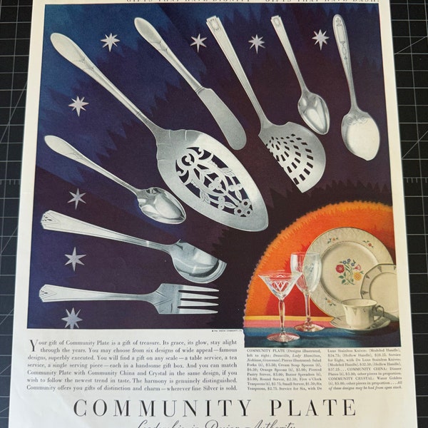 Community Plate - Etsy