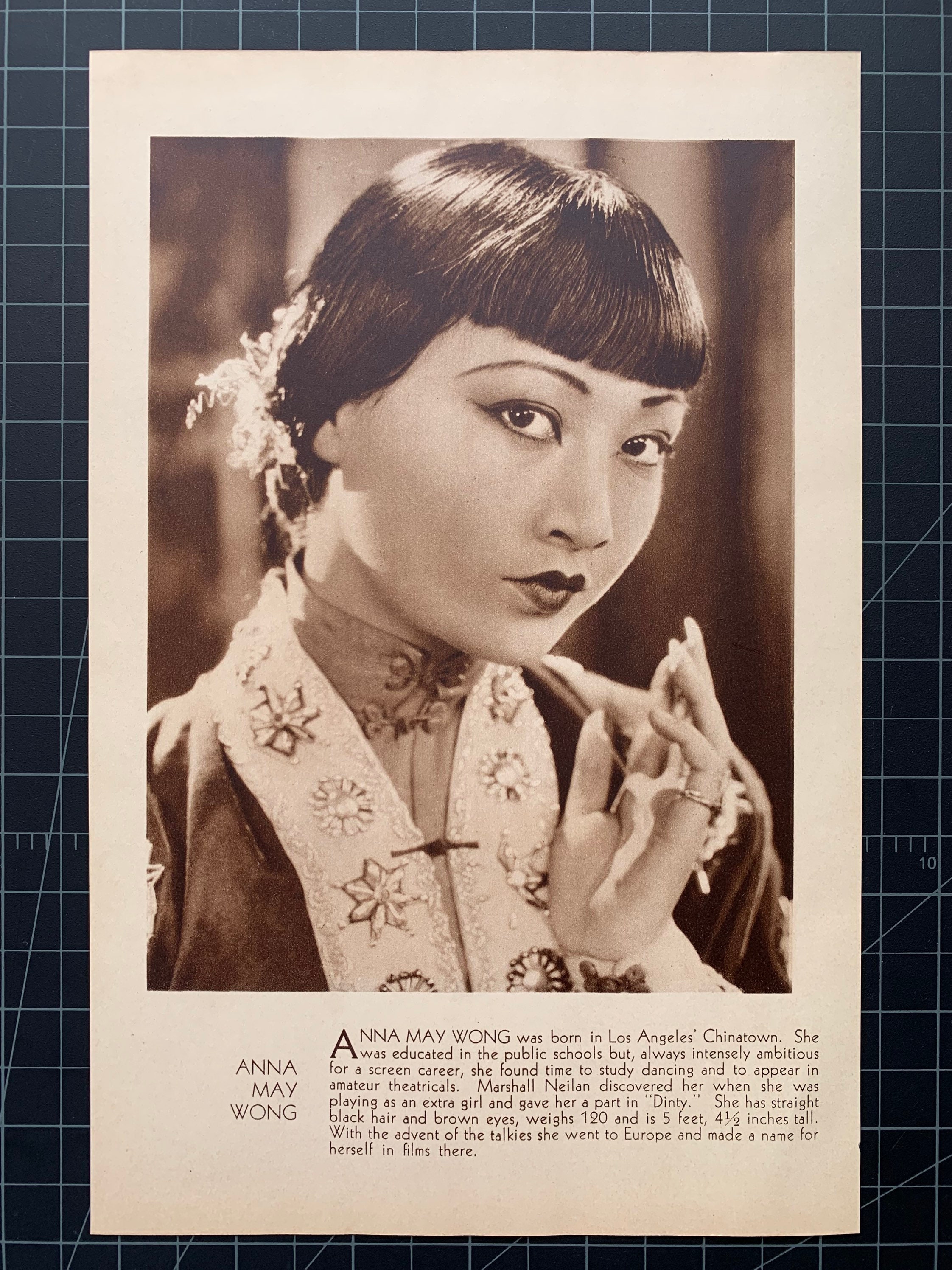 Anna May Wong Poster