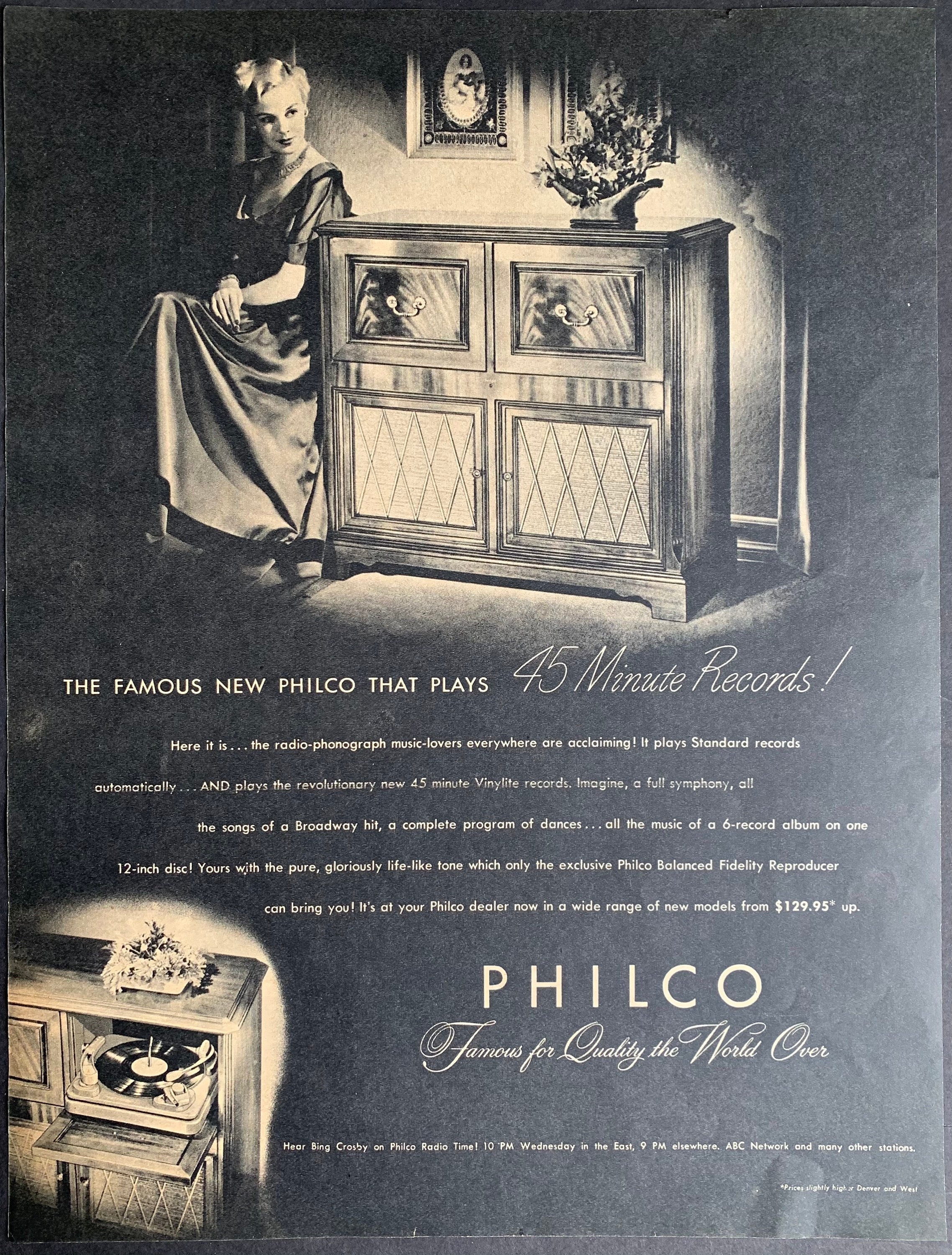 Philco Record Player
