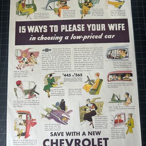 Vintage 1933 Chevrolet Print Advertisement - Etsy