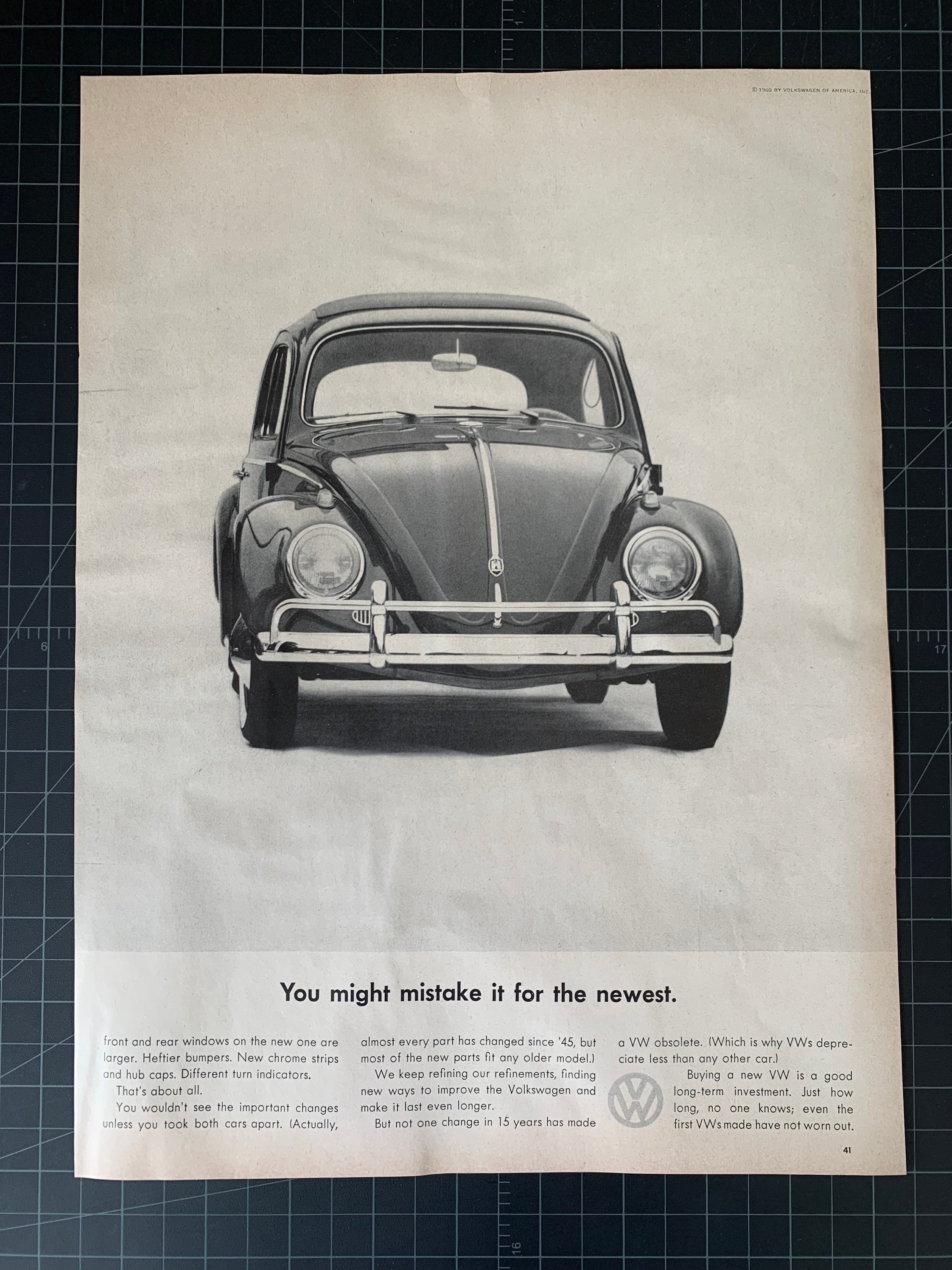 1960s Volkswagen Ads