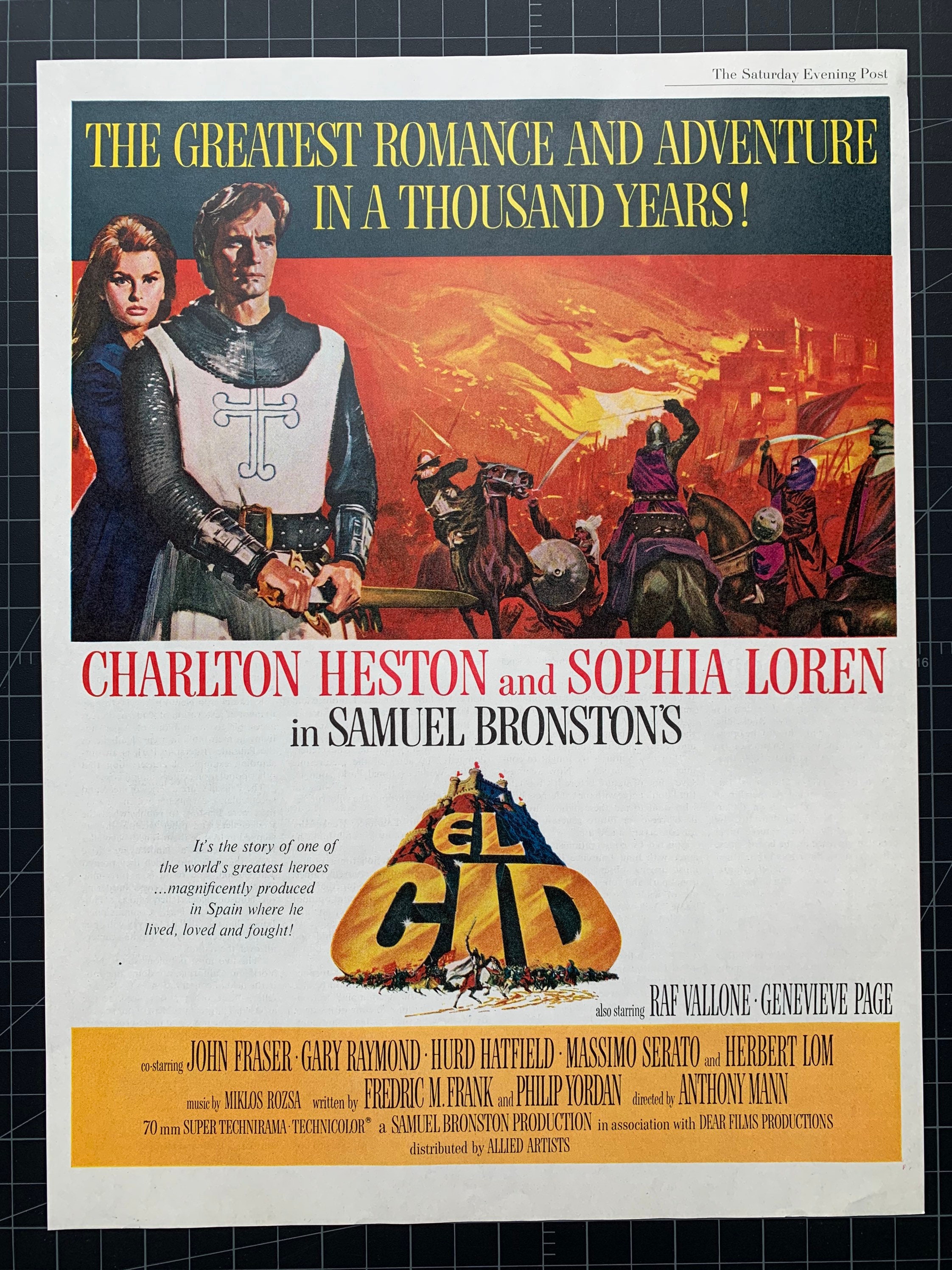 Sophia Loren And Genevieve Page