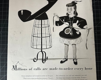 1946 BELL TELEPHONE SYSTEM Long Distance Phone Calls Christmas Jingle ...