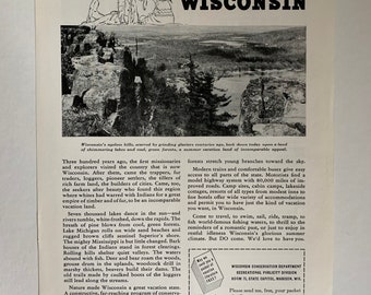 Vintage Travel Ad | Etsy