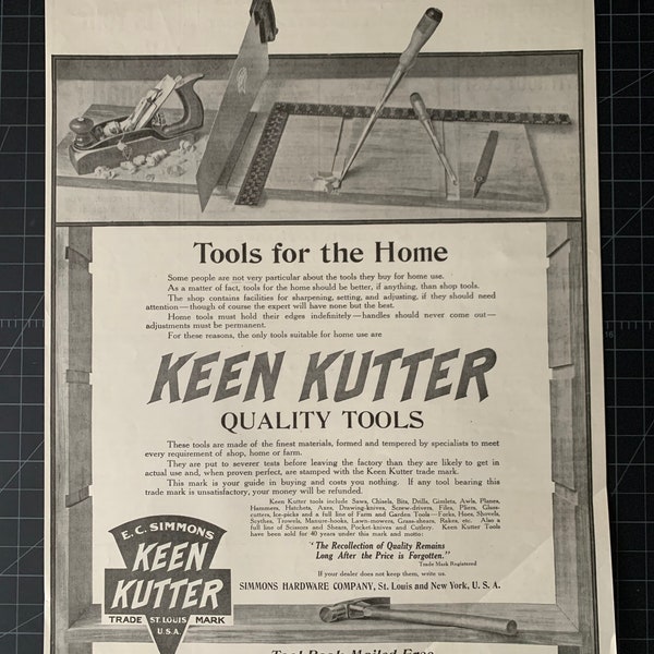 Keen Kutter - Etsy
